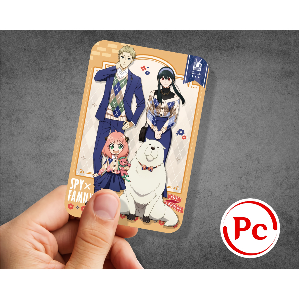 Jual Koleksi Photocard Anime Spy X Family A - Anya Loid Yor | Shopee ...