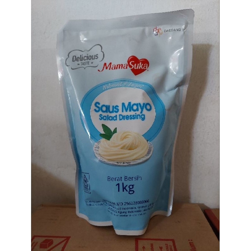 Jual MamaSuka Saus Mayo/Saus Mayonais 1kg | Shopee Indonesia
