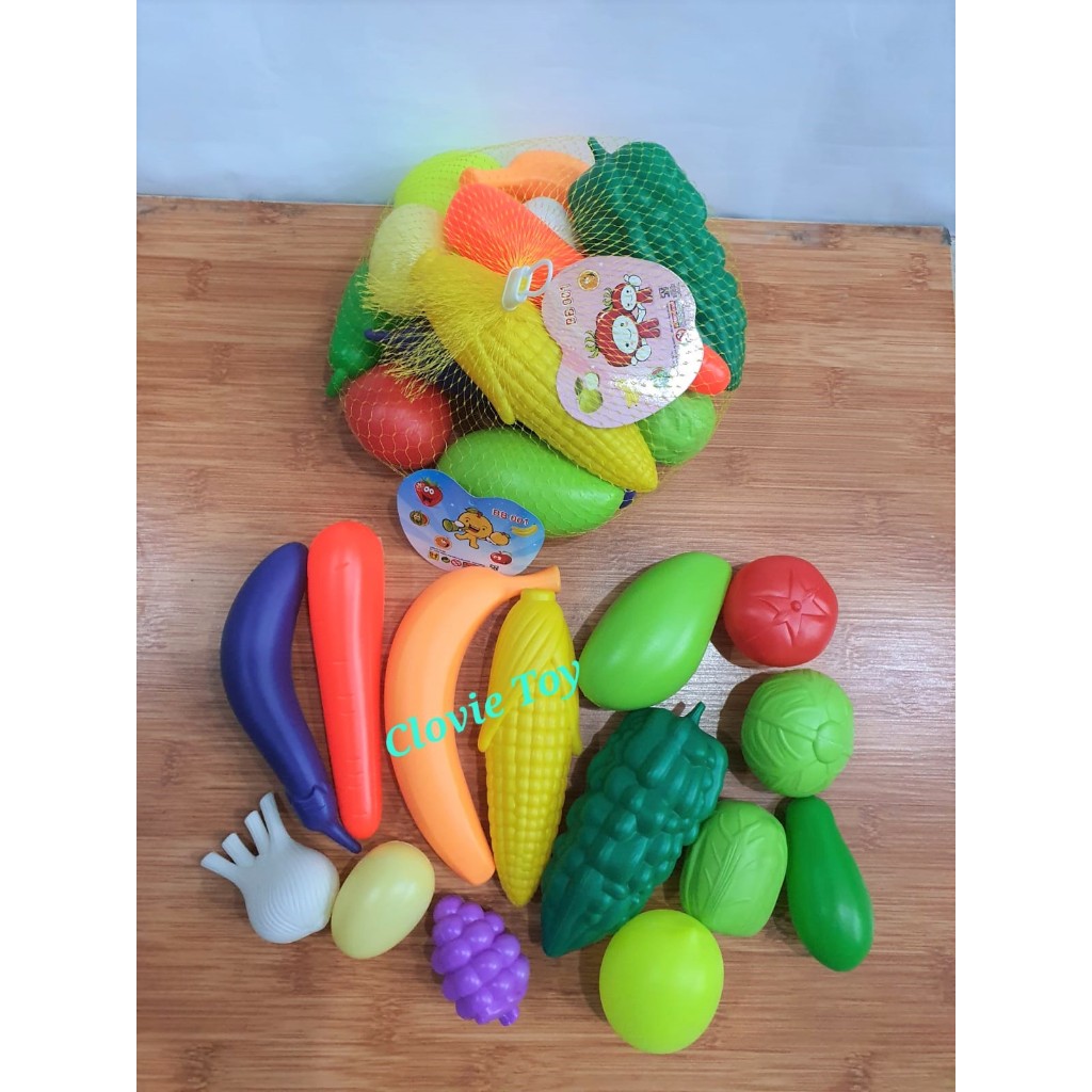 Jual BB 001 Mainan Anak Buah-Buahan Jaring | Shopee Indonesia