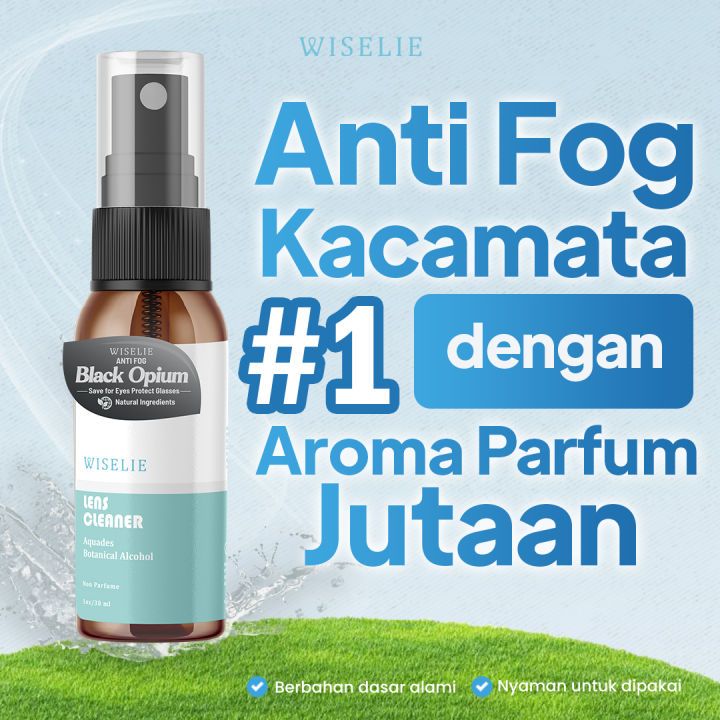 Jual Cairan Lens wiselie Anti Fog Spray Anti Embun Optifog Lensa ...