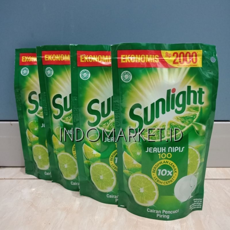 Jual INDOMARKET.ID / Sunlight 90ml isi 4/Sunlight/Cairan pencuci piring ...