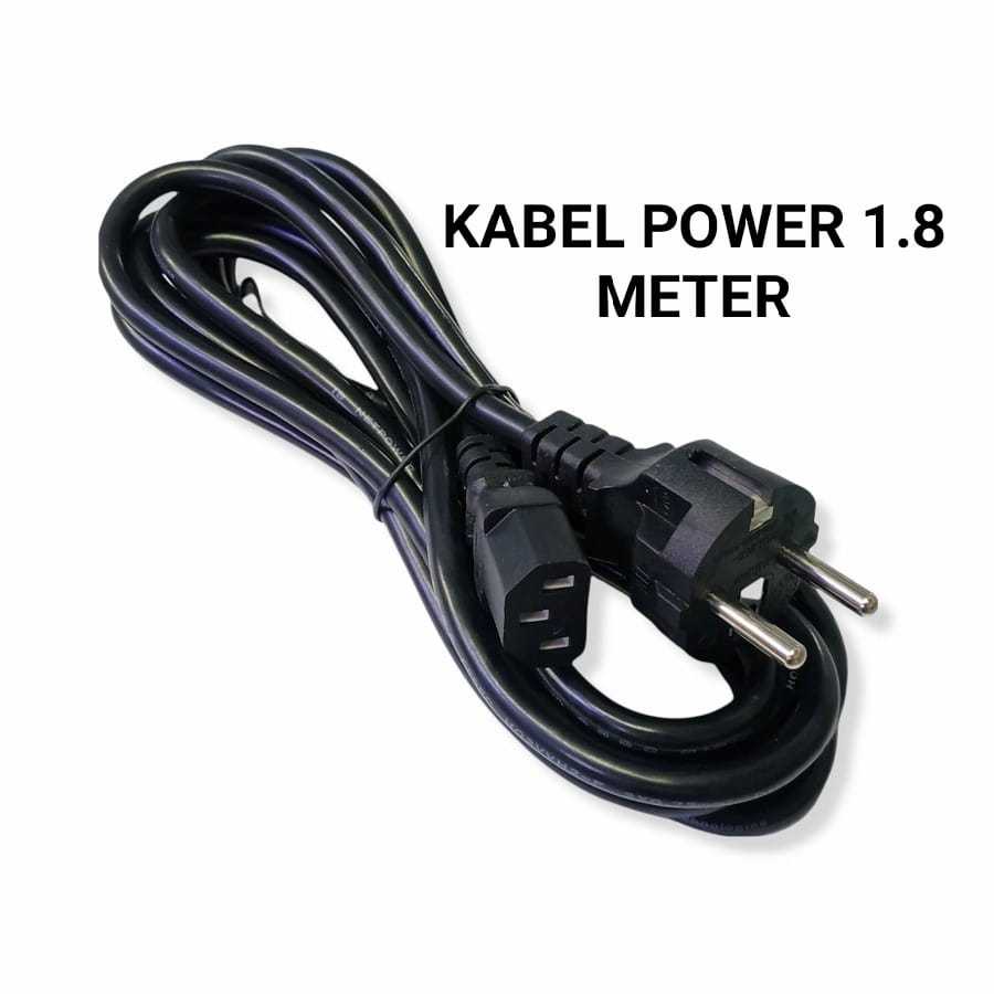 Jual KABEL POWER CPU 1.8 METER BAHAN TEBAL / KABEL POWER SUPPLY PC 1.8 ...