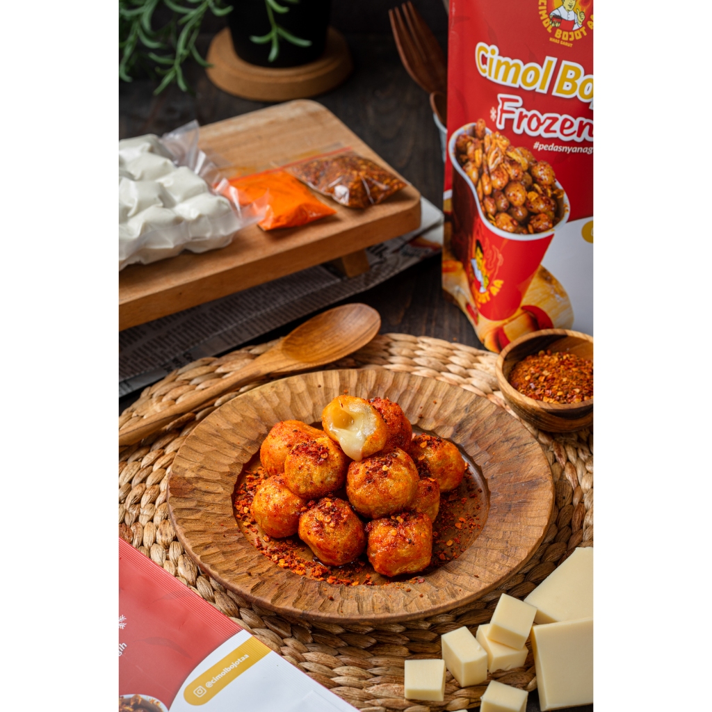 Jual CIMOL BOJOT AA MOZZARELA AYAM BAWANG PEDAS DAUN JERUK FROZEN ...