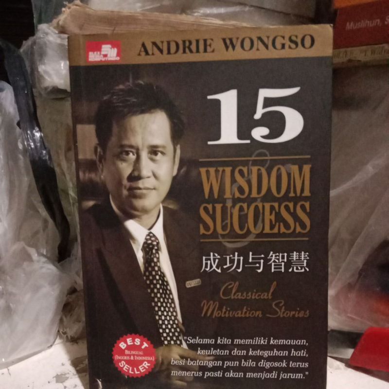 Jual Buku Andrie wongso 15 wisdom success | Shopee Indonesia