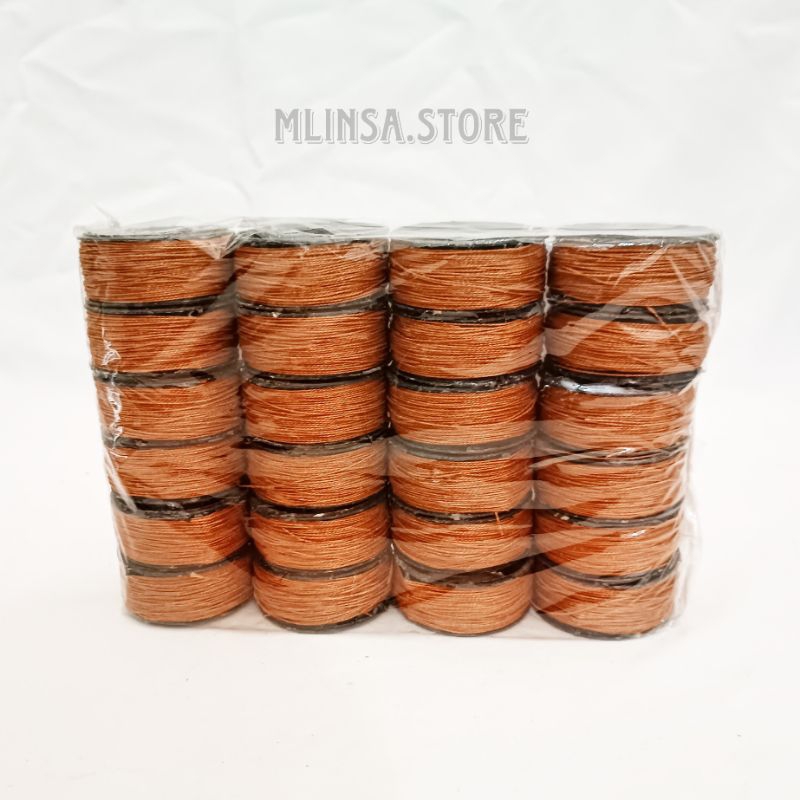 Jual Benang Nilon Coklat 15 Meter 1 Pak Isi 24 Pcs | Shopee Indonesia