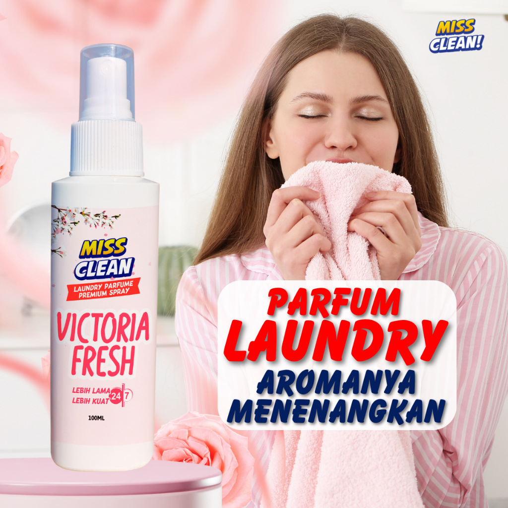 Jual Parfum Laundry Victoria Fresh by MISS CLEAN | Shopee Indonesia