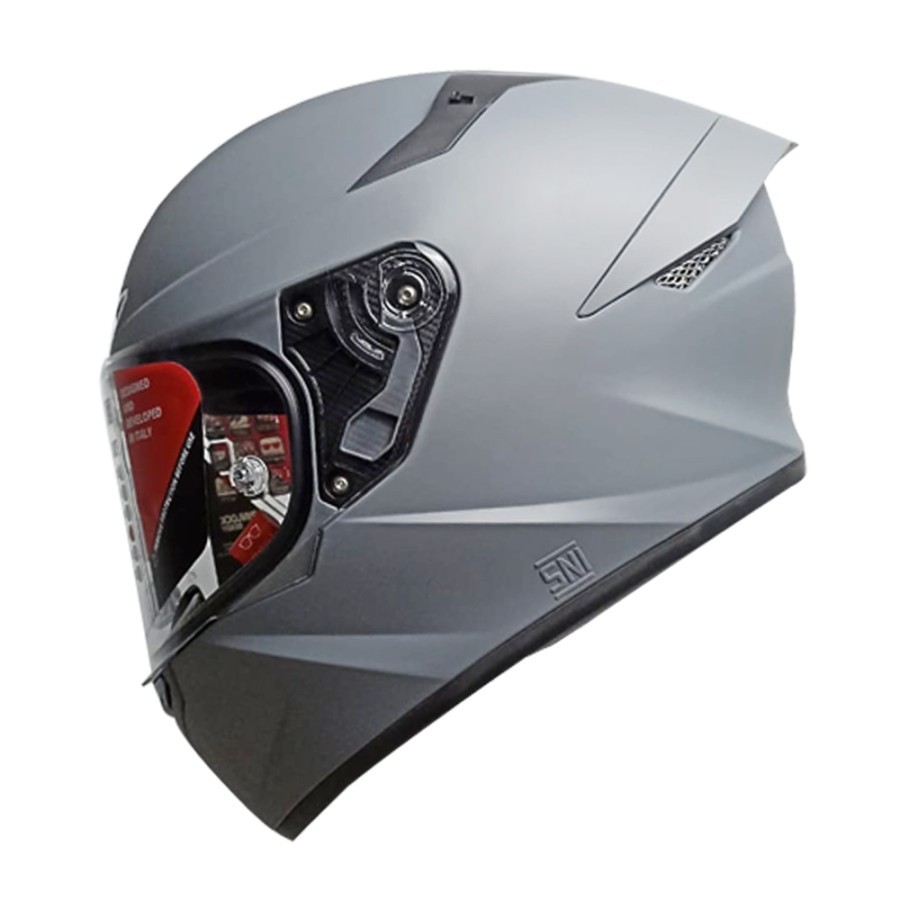 Jual HELM KYT TT COURSE PLAIN (VISOR CLEAR) - MATT GORILA GREY | Shopee ...