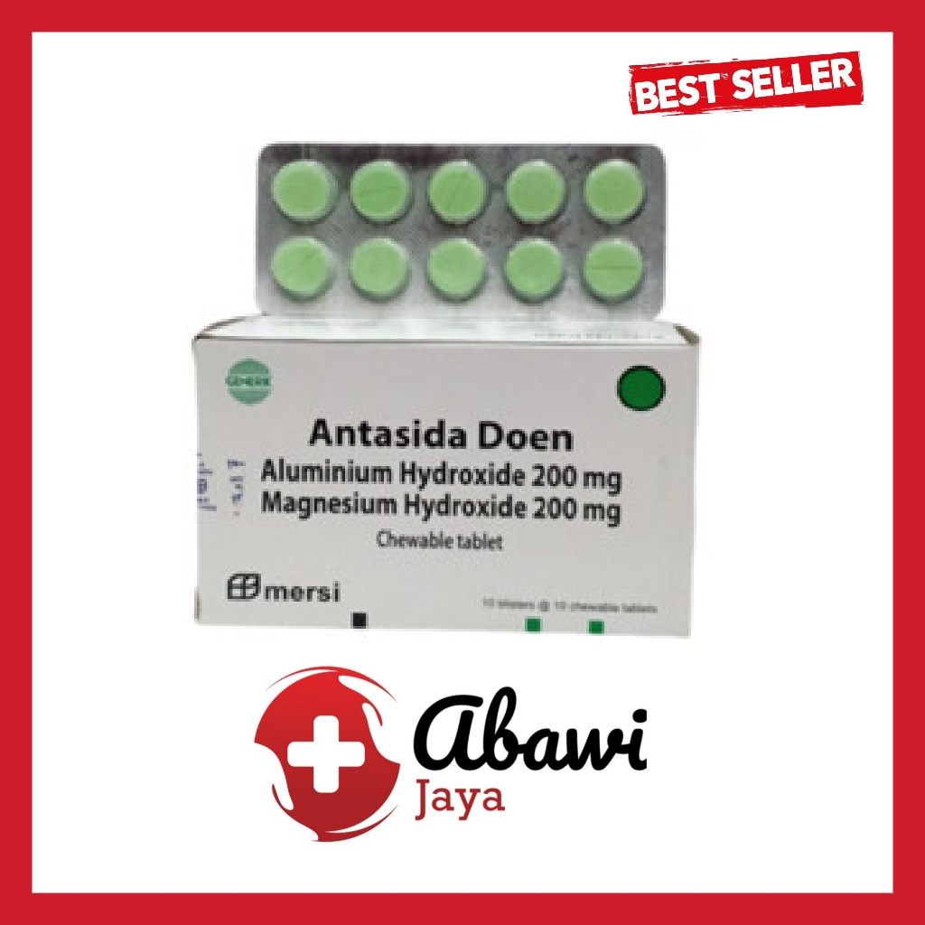 Jual [AB] Antasida Doen Mersi Tablet (per Strip) | Shopee Indonesia