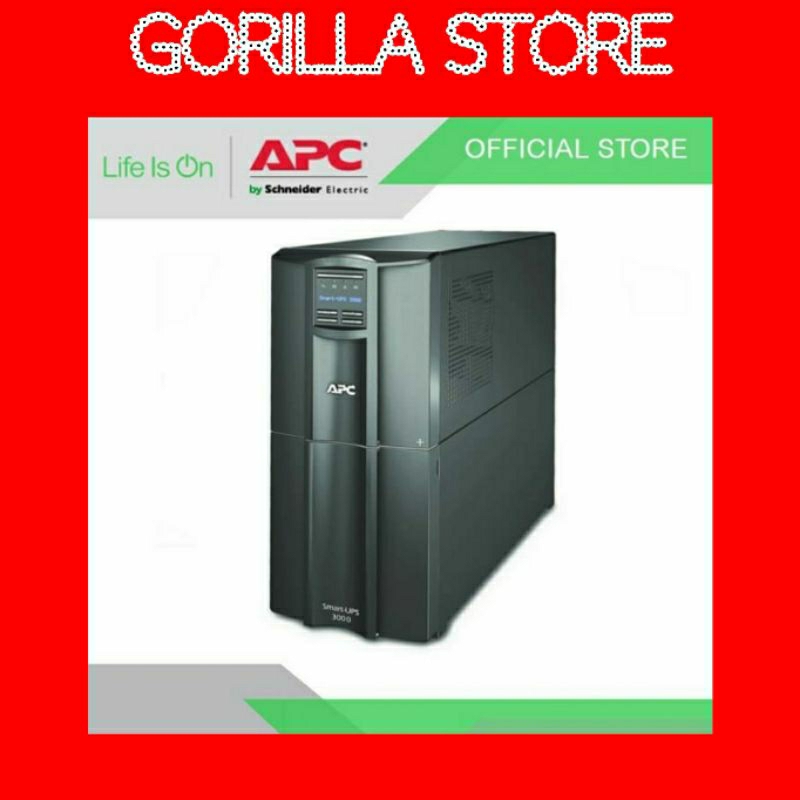 Jual UPS APC SMT3000IC Smart-UPS 3000VA LCD 230V With SmartConnect | Shopee Indonesia