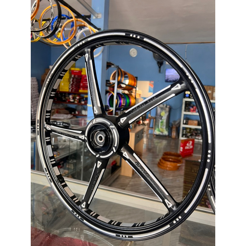 Jual velg rcb depan hitam custum slod ukuran 120 ring 17 | Shopee Indonesia