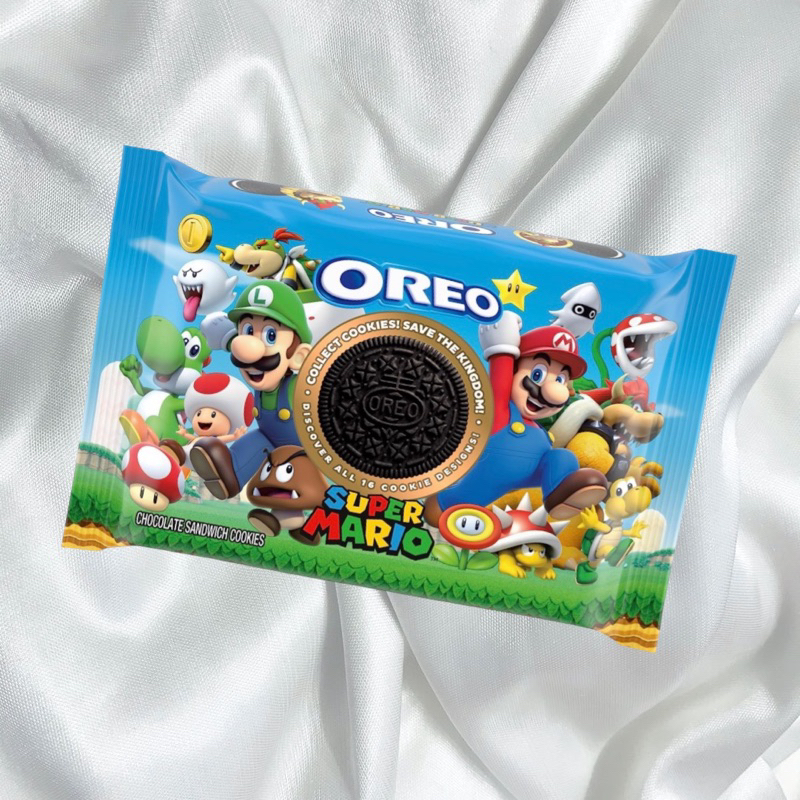 Jual SUPER MARIO OREO CHOCOLATE SANDWICH COOKIES, LIMITED EDITION ...