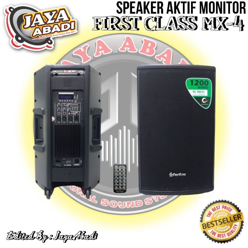 Jual SPEAKER AKTIF MONITOR 15 INCH FIRST CLASS MX-4 ORIGINAL | Shopee Indonesia