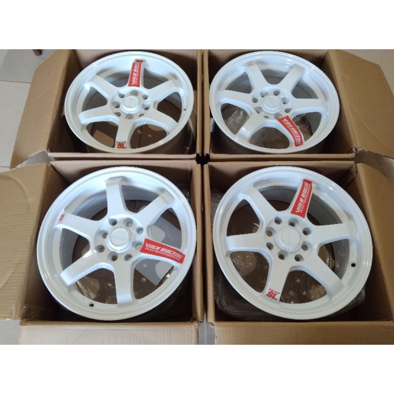 Jual Velg R15 TE37 velg mobil velg import | Shopee Indonesia