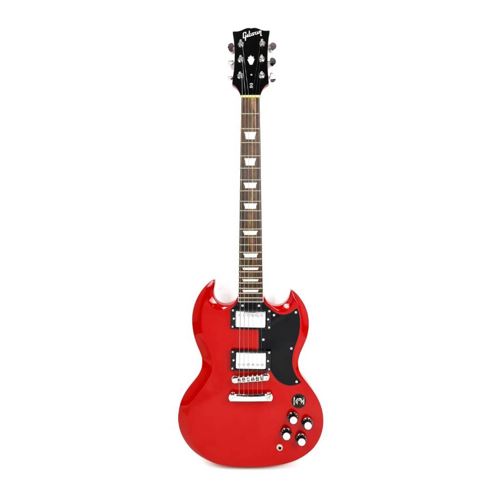 Jual Gitar Elektrik Merk Gibson SG Series Warna Vintage Cherry Bonus ...