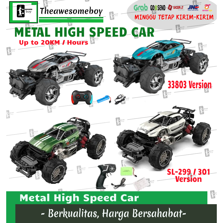 Jual HaoYuan Sulong Toys 1:14 High Speed Metal Car RC 2.4Ghz Mobilan ...