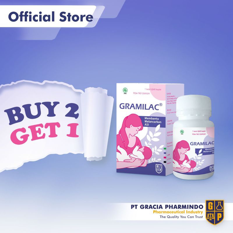 Jual Gramilac Pelancar asi / Asi Booster | Shopee Indonesia