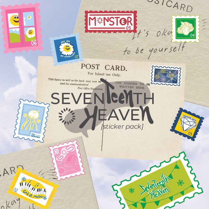 Jual Seventeenth Heaven Sticker Pack | Shopee Indonesia