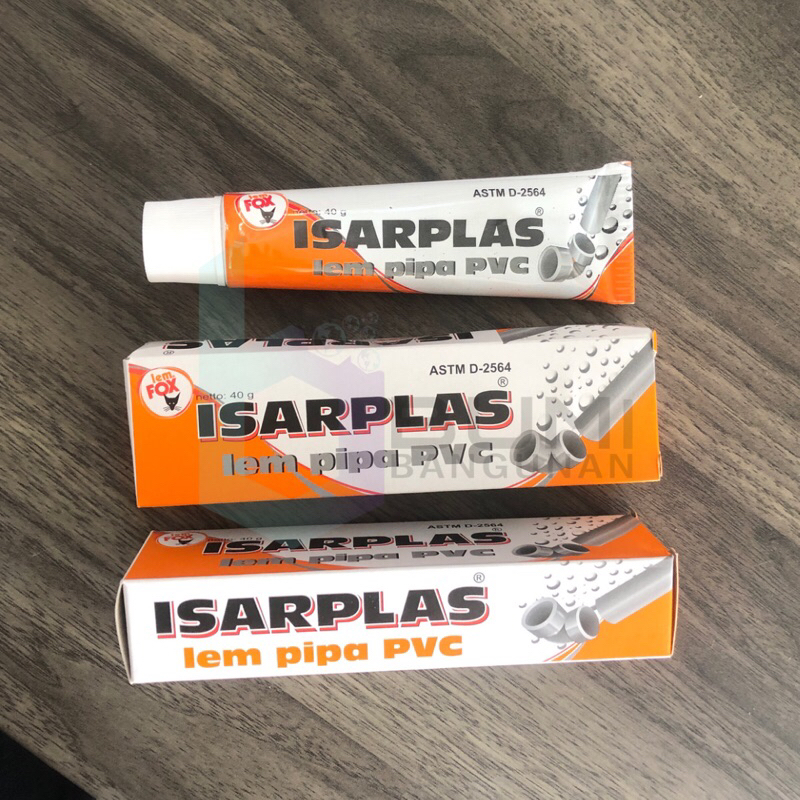 Jual LEM ISARPLAS LEM PIPA TERBAIK 40g | Shopee Indonesia