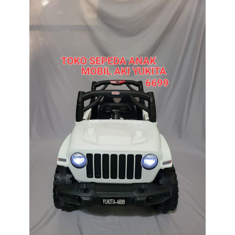 Jual Mobil Aki Remote Control Mainan Anak Yukita 6699 Aki 12 Volt 4 ...