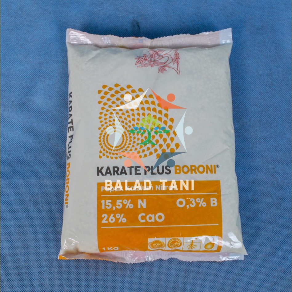 Jual PUPUK MEROKE KARATE PLUS BORONI 1 KG KEMASAN PABRIK KALSIUM NITRAT ...