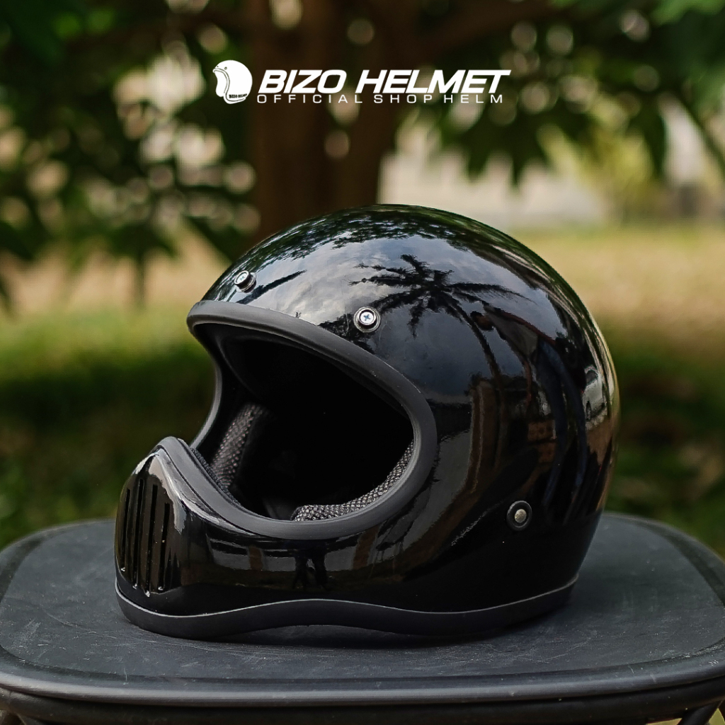 Jual HELM CUSTUM CAKIL SIMPSON M30 RETRO FULL FACE SNI | Shopee Indonesia