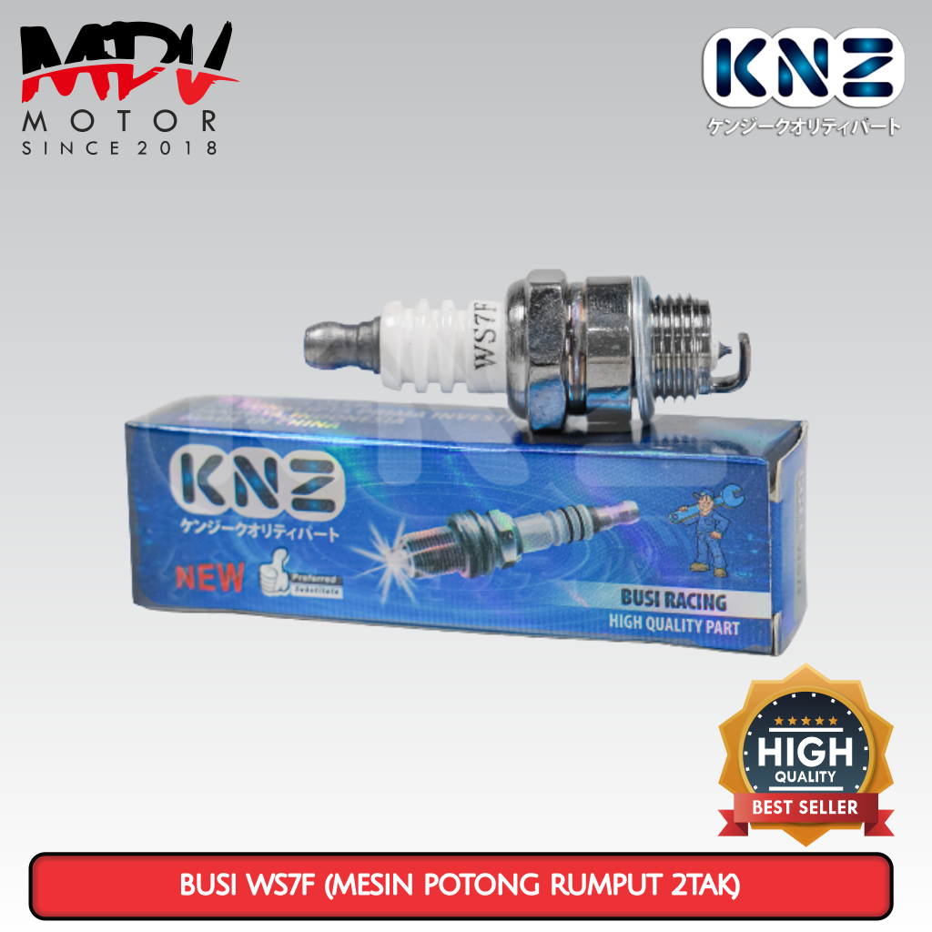 Jual BUSI WS7F (SENSO / MESIN POTONG RUMPUT 2 TAK) (KNZ) | Shopee Indonesia