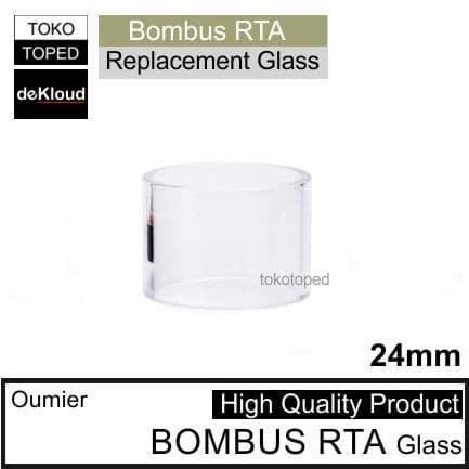 Jual Oumier BOMBUS RTA Replacement Glass | kaca tabung tube tank 24mm ...