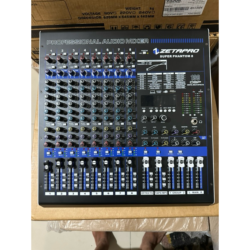 Jual Mixer Zetapro super phantom ver.2 8 Chanel original | Shopee Indonesia