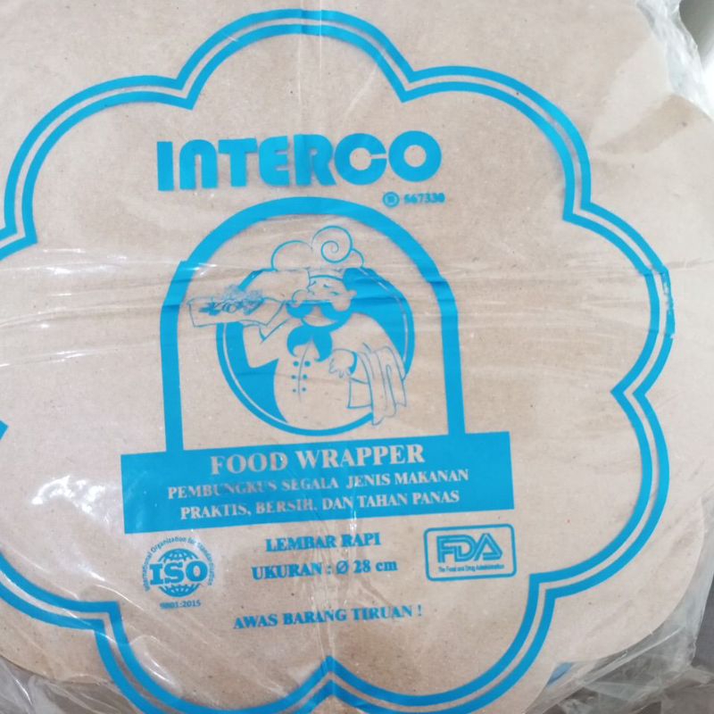Jual kertas nasi bulat isi 200 lembar | Shopee Indonesia