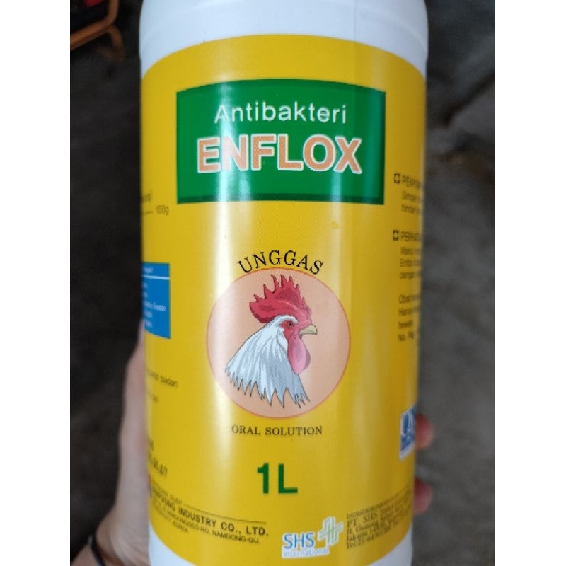 Jual ENFLOX antibakteri 1L | Shopee Indonesia