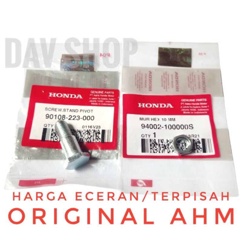 Jual BAUT+MUR STANDAR SAMPING C70 C700 C800 ASTREA 800 STAR PRIMA GRAND ...