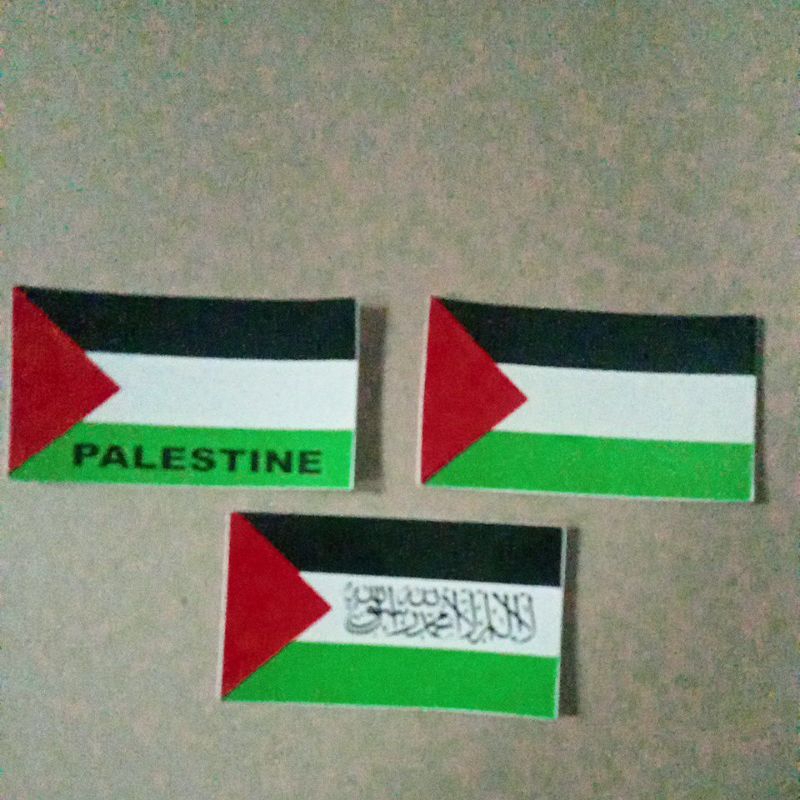 Jual STIKER Bendera Palestina isi 10pcs | Shopee Indonesia