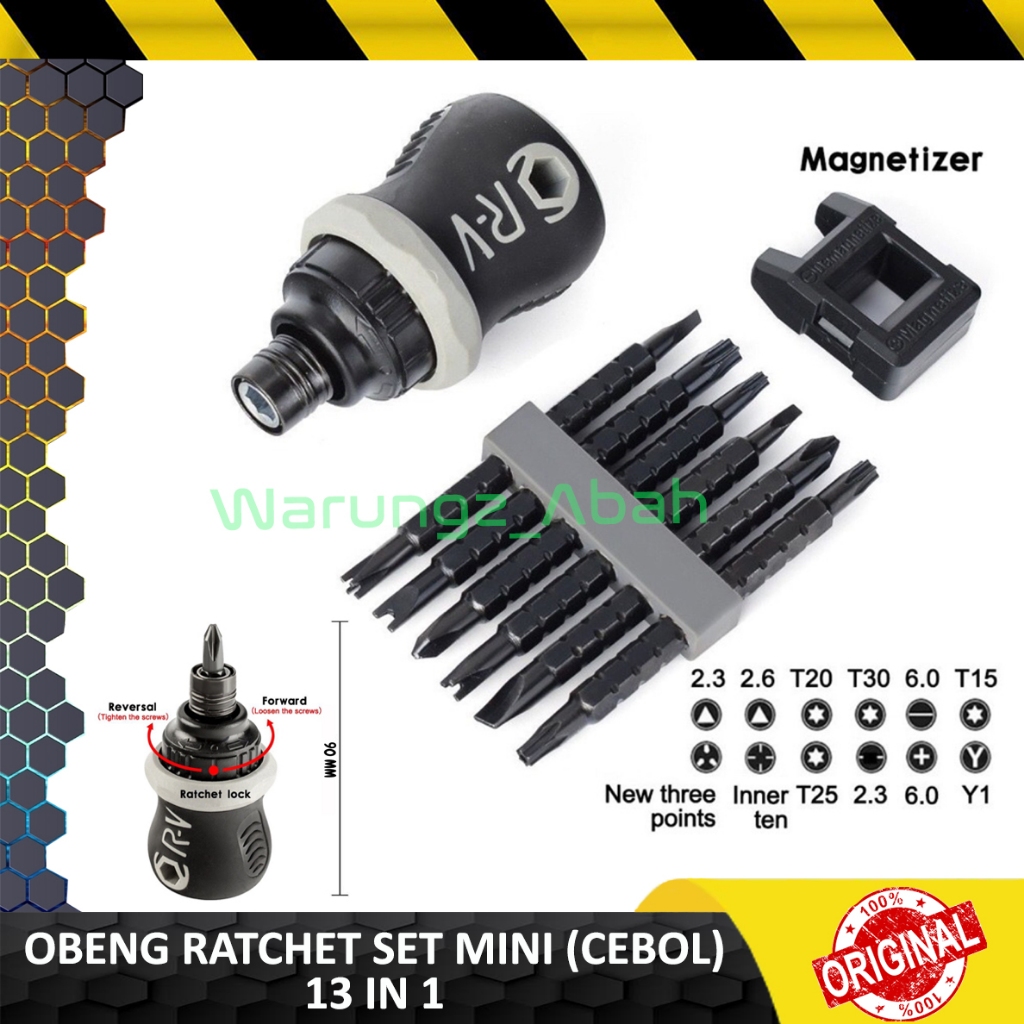 Jual MAGNETIC RATCHET RACHET SCREWDRIVER OBENG RATCHET RACHET BB CRV ...
