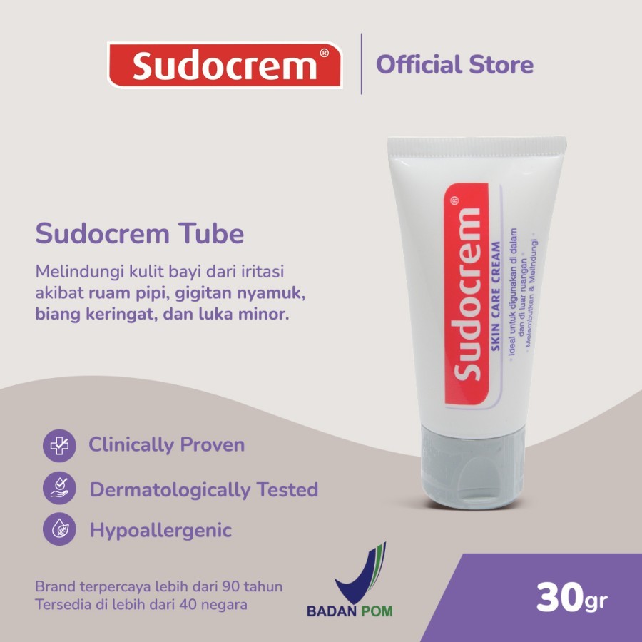Jual Sudocrem Sudocream Baby Care Cream [ 60 gram dan 125 gram ...