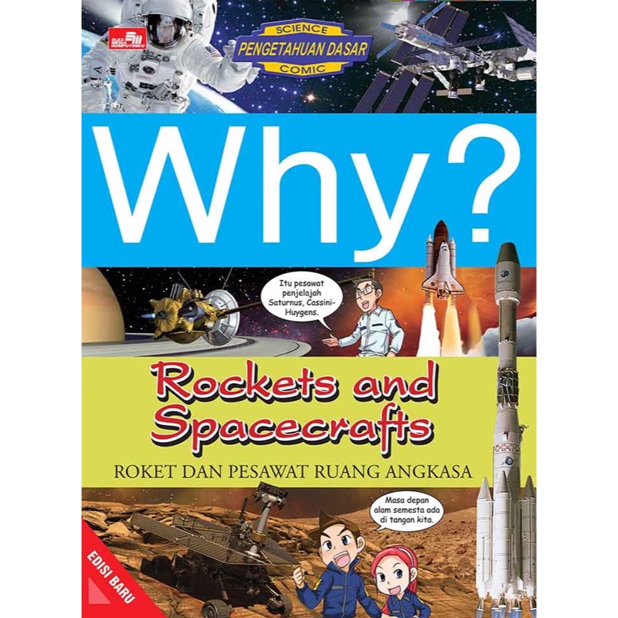 Jual BUKU Why? Rockets and Spacecrafts - Roket dan Pesawat Ruang Angkasa (Edisi Baru) | Shopee ...