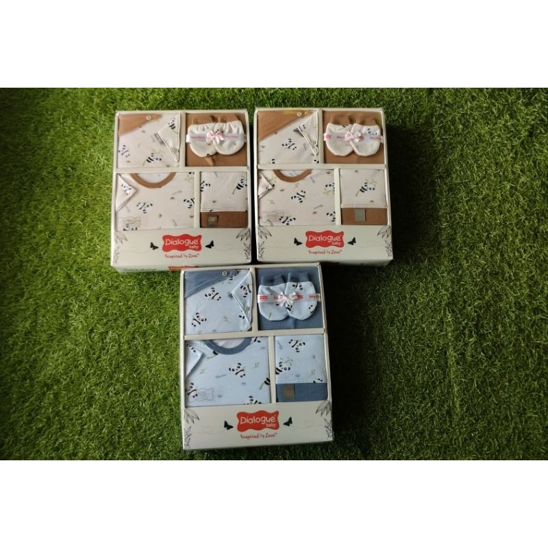 Jual Dialogue Gift box set Newborn/gift set bayi baru lahir | Shopee ...