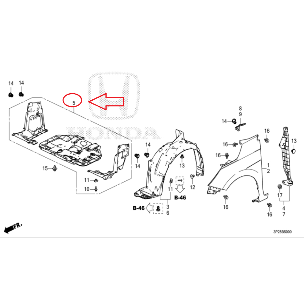 Jual Cover Under Engine Plastik Bawah Mesin Honda City Hatchback 2022 ...