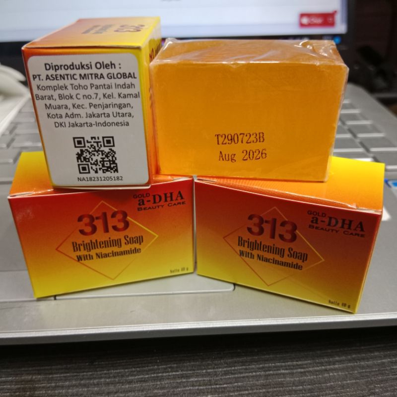 Jual a dha gold 313 brightening sabun 40 gr | Shopee Indonesia