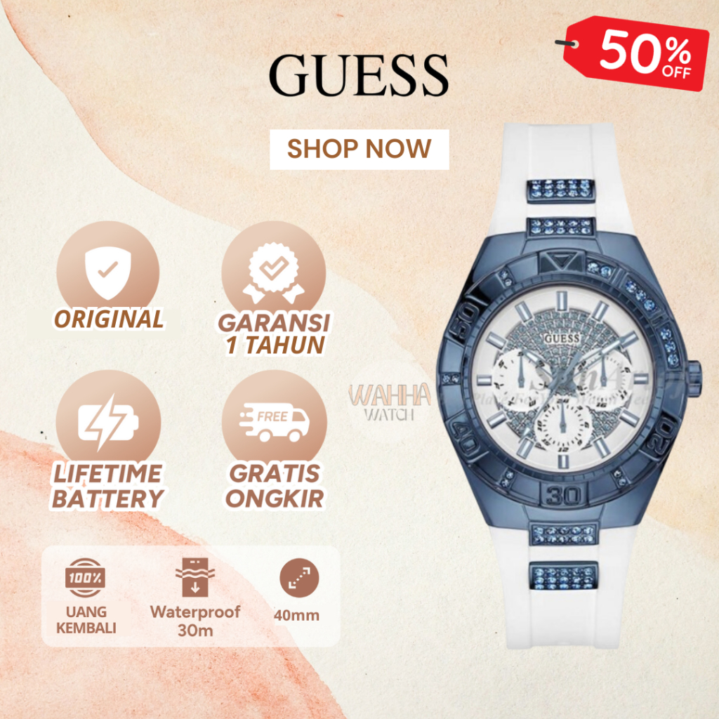 Jual [ORIGINAL]-[COD] Jam Tangan Analog Wanita Guess Original Type ...
