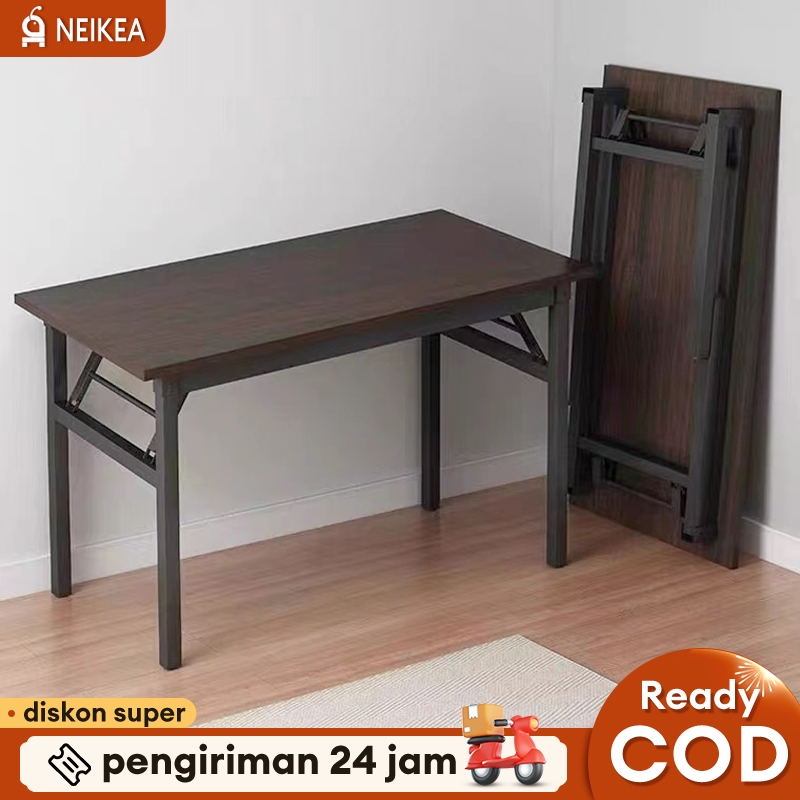 Jual Meja Lipat Meja Kerja Meja Belajar Meja Kantor Minimalis Meja Makan Portabel | Shopee Indonesia