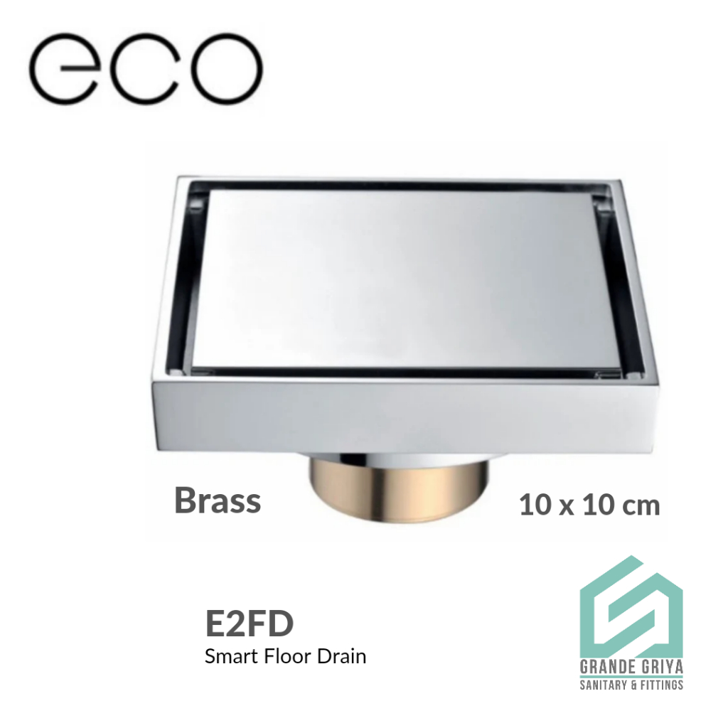 Jual ECO Smart Floor Drain Brass Saringan Got Kuningan E2FD | Shopee ...