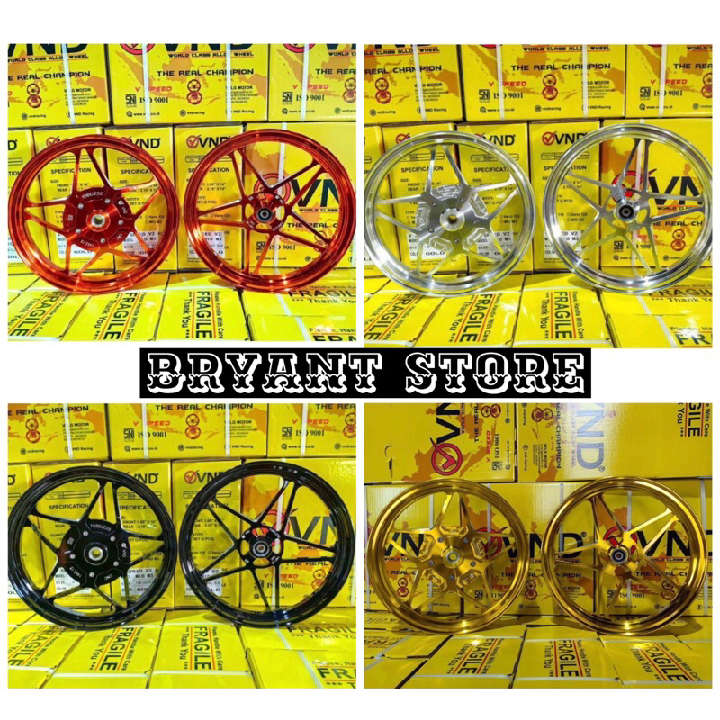 Jual VELG VND RACING V SPEED V1 V2 185x14 & 215x14 GEN1 GEN2 GEN 1 GEN ...