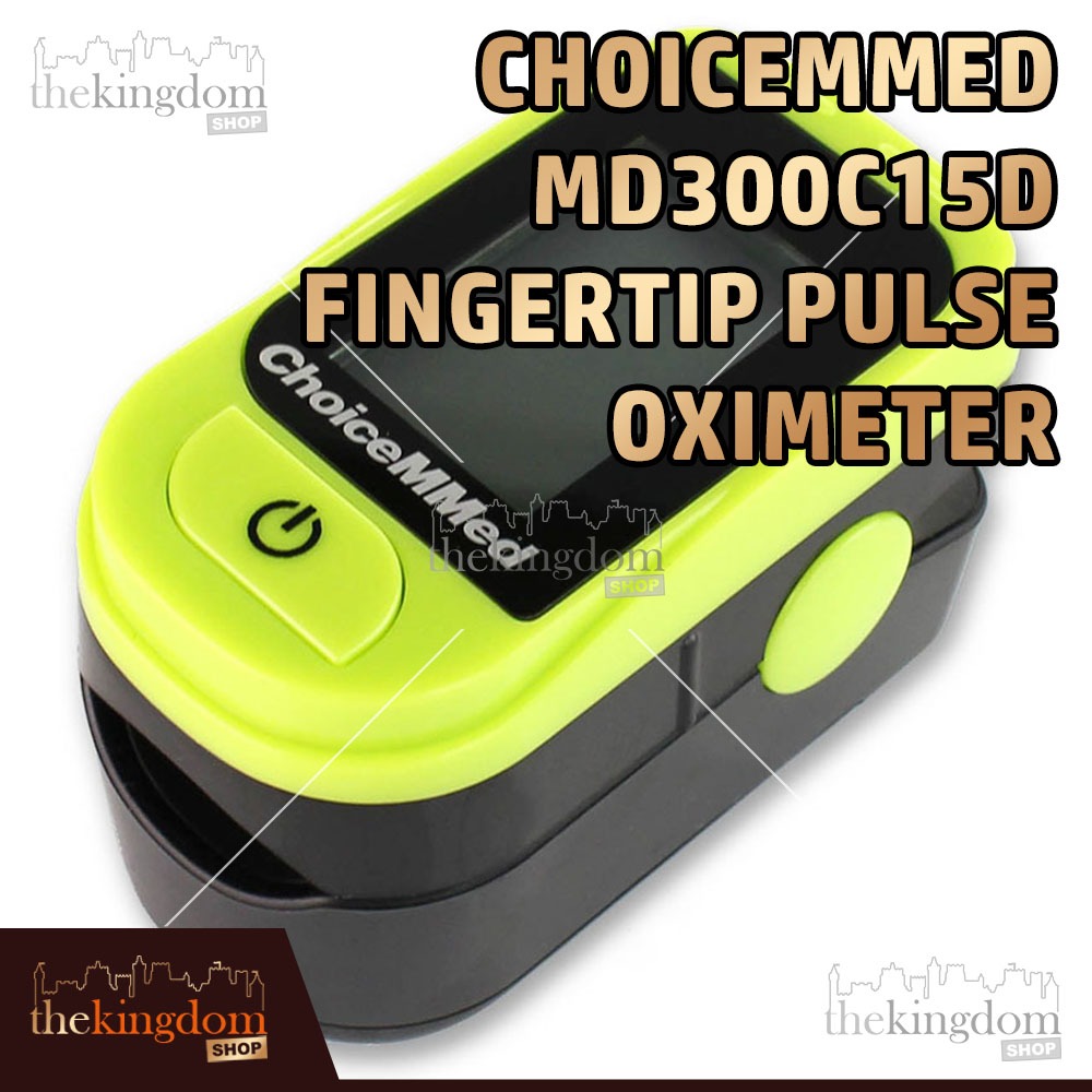Jual ChoiceMMed MD300C15D Fingertip Pulse Oximeter Alat Ukur Cek ...