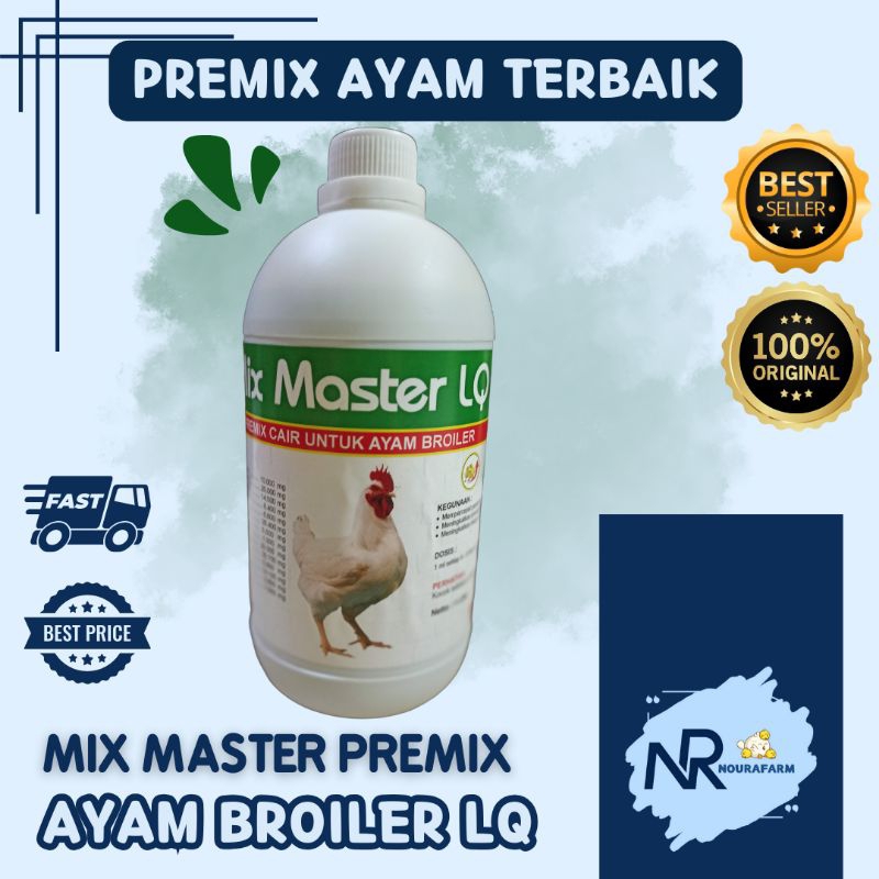 Jual PREMIX AYAM PEDAGING MIX MASTER PREMIX LQ BROILER | Shopee Indonesia