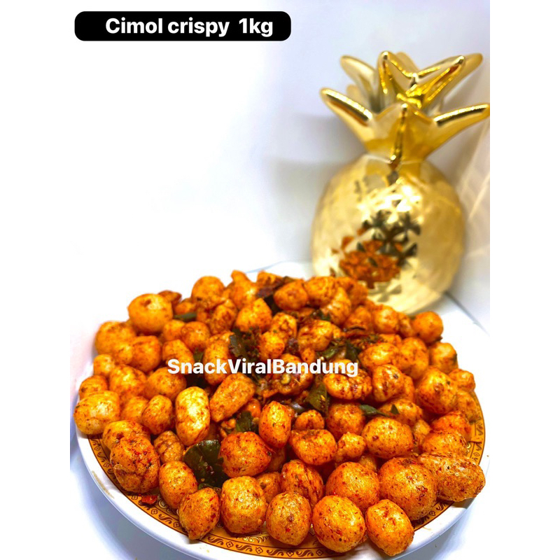 Jual CIMOL CRISPY 1KG SNACK VIRAL BANDUNG | Shopee Indonesia