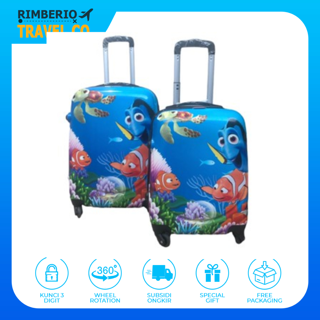 Jual RIMBERIO | Koper 18 inch Full Print Gambar Koper 22 Inch Gambar ...