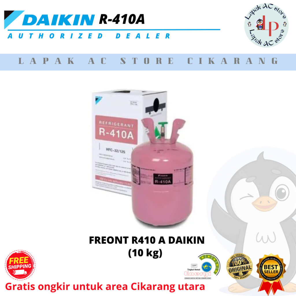 Jual FREONT R410 DAIKIN 10 Kg | Shopee Indonesia