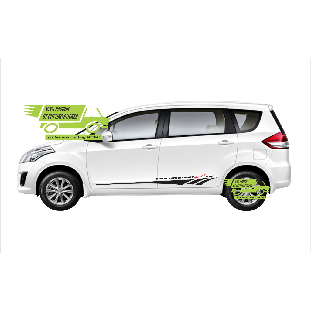 Jual ES01 striping ertiga sticker mobil suzuki ertiga sticker mobil ...
