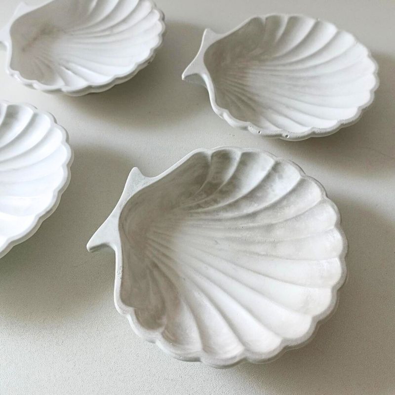 Jual Seashell coaster, tray kerang, tatakan kerang, shell tray ...