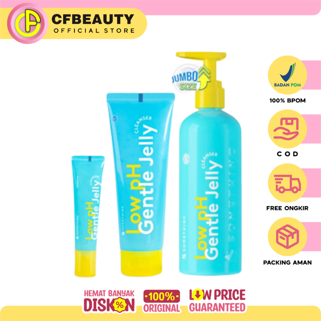 Jual SOMETHINC Low pH Gentle Jelly Cleanser Jumbo 350ml- Sabun Cuci ...